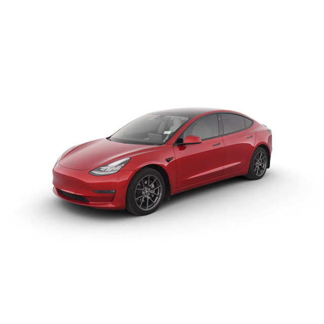 Model 3 2021 red store